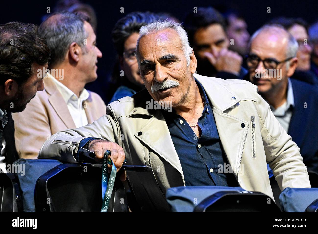 Mansour Bahrami during the Rolex Paris Masters 1000 ATP tennis ...