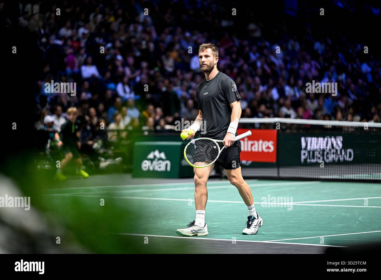 Corentin Moutet during the Rolex Paris Masters 1000 ATP tennis ...