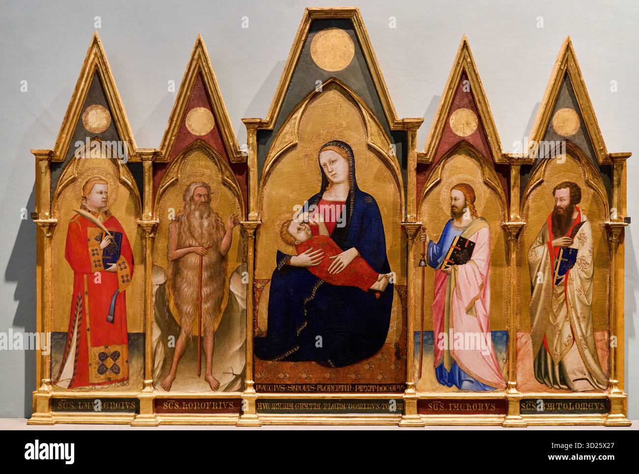 The Madonna of Humility and Saints (Lawrence, Onofrius, James the ...