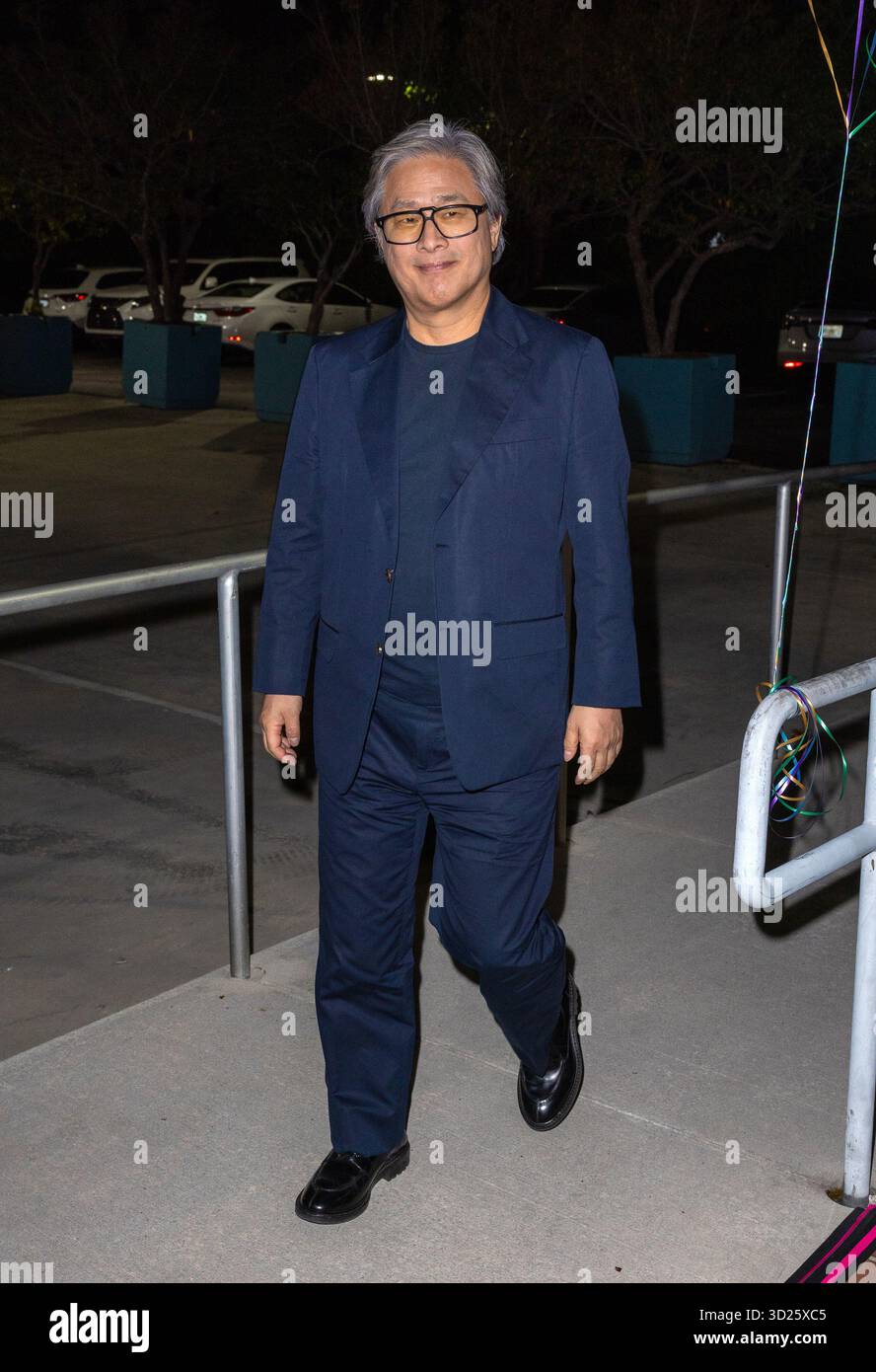 MIAMI, FL - OCT 29: Director Park Chan - wook is seen during opening ...