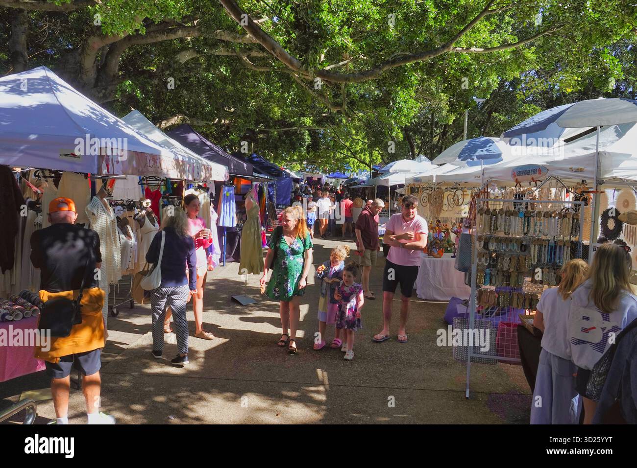 Eumundi, Queensland, Australia - 24th September, 2025 Locals and ...