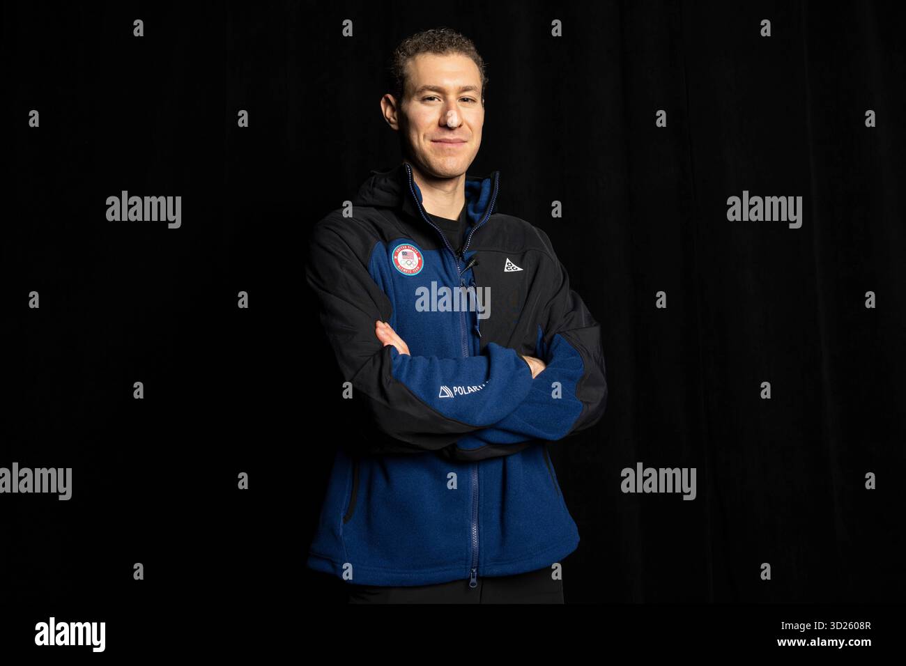 Olympic hopeful U.S. figure skater, Jason Brown, poses for a photo at ...