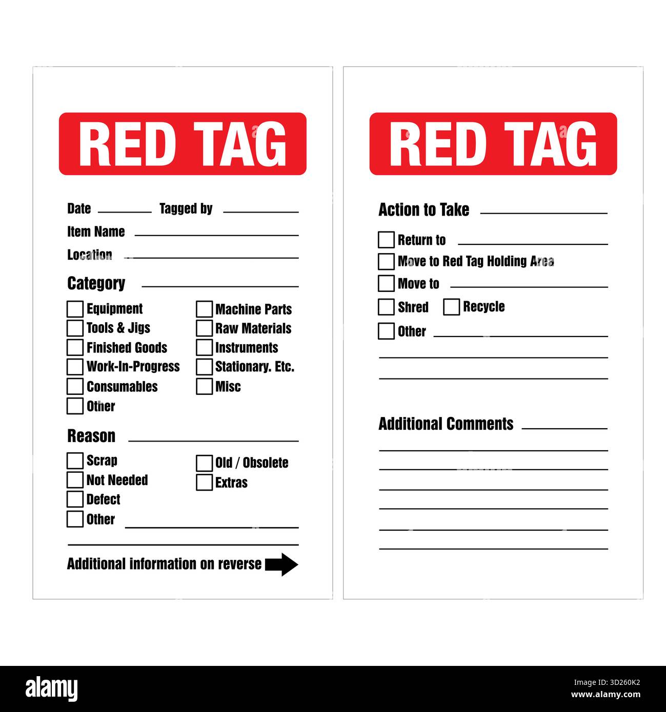 Workplace safety tag Stock Vector Images - Alamy