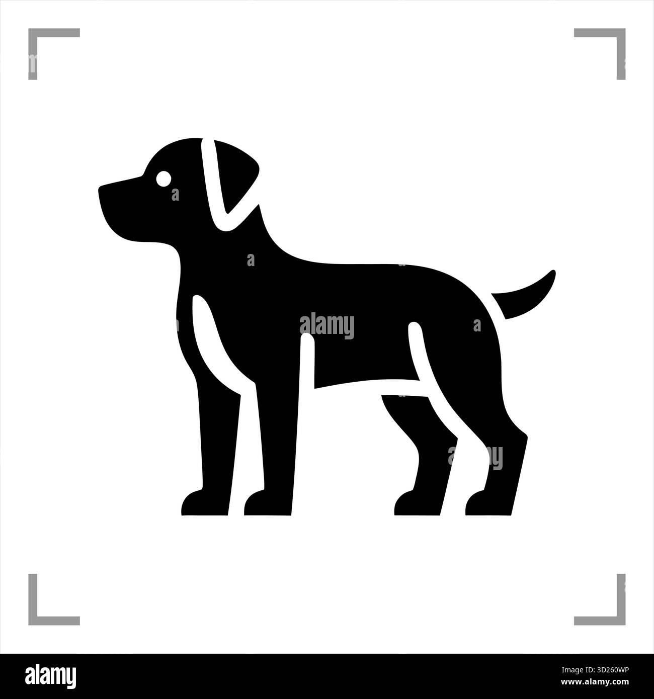 Black silhouette icon features Stock Vector Images - Alamy