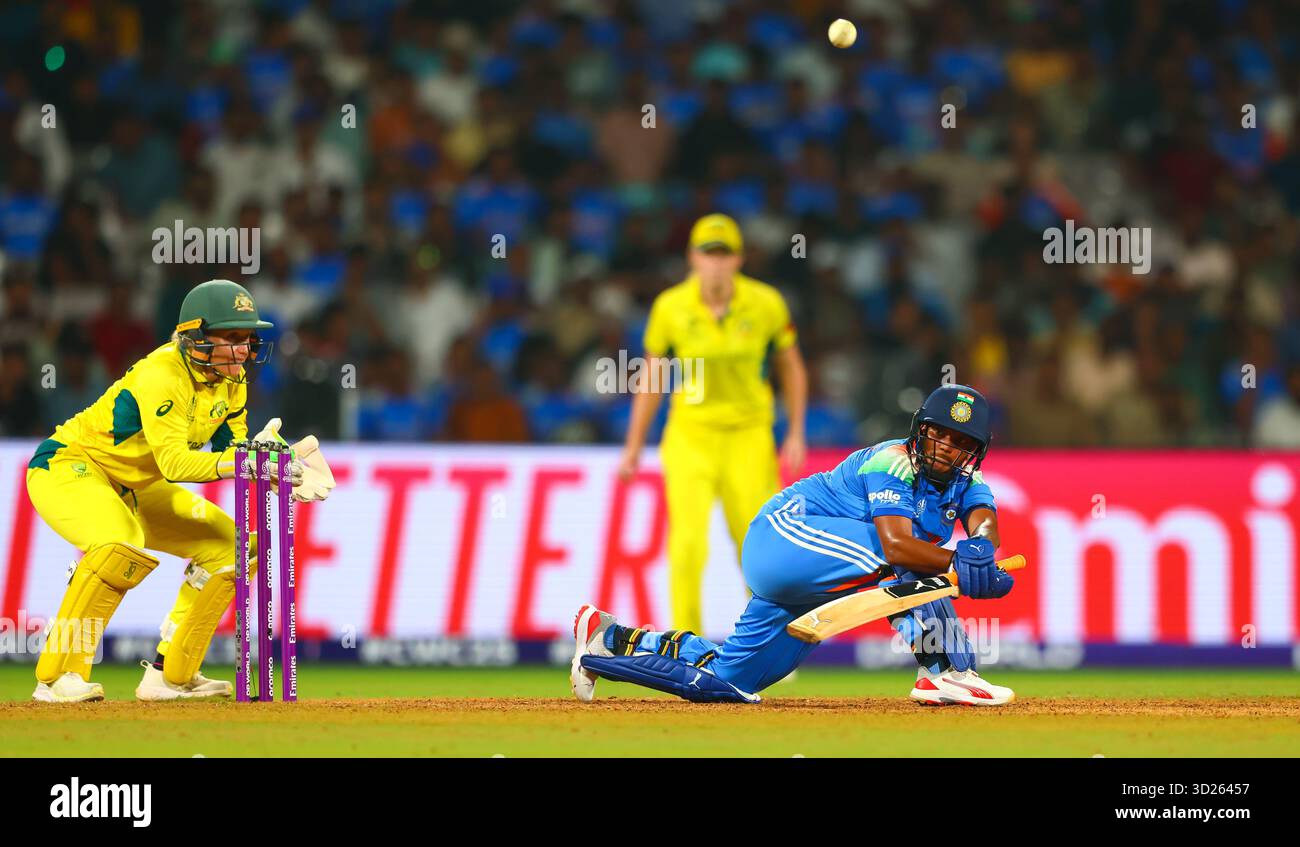 Depti Sharma of India during the ICC Women's ODI Cricket World Cup Semi ...