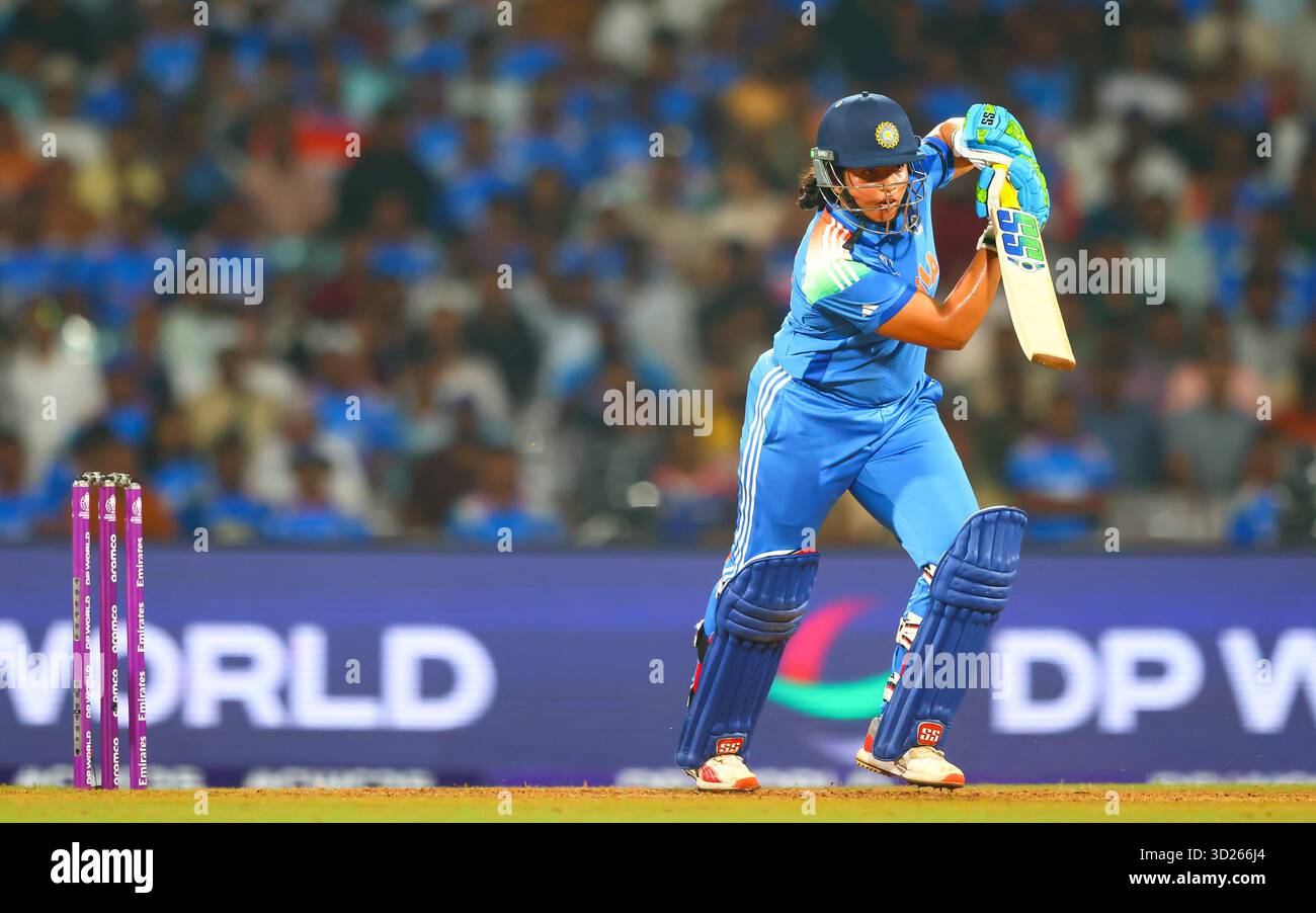Richa Ghosh of India during the ICC Women's ODI Cricket World Cup Semi ...