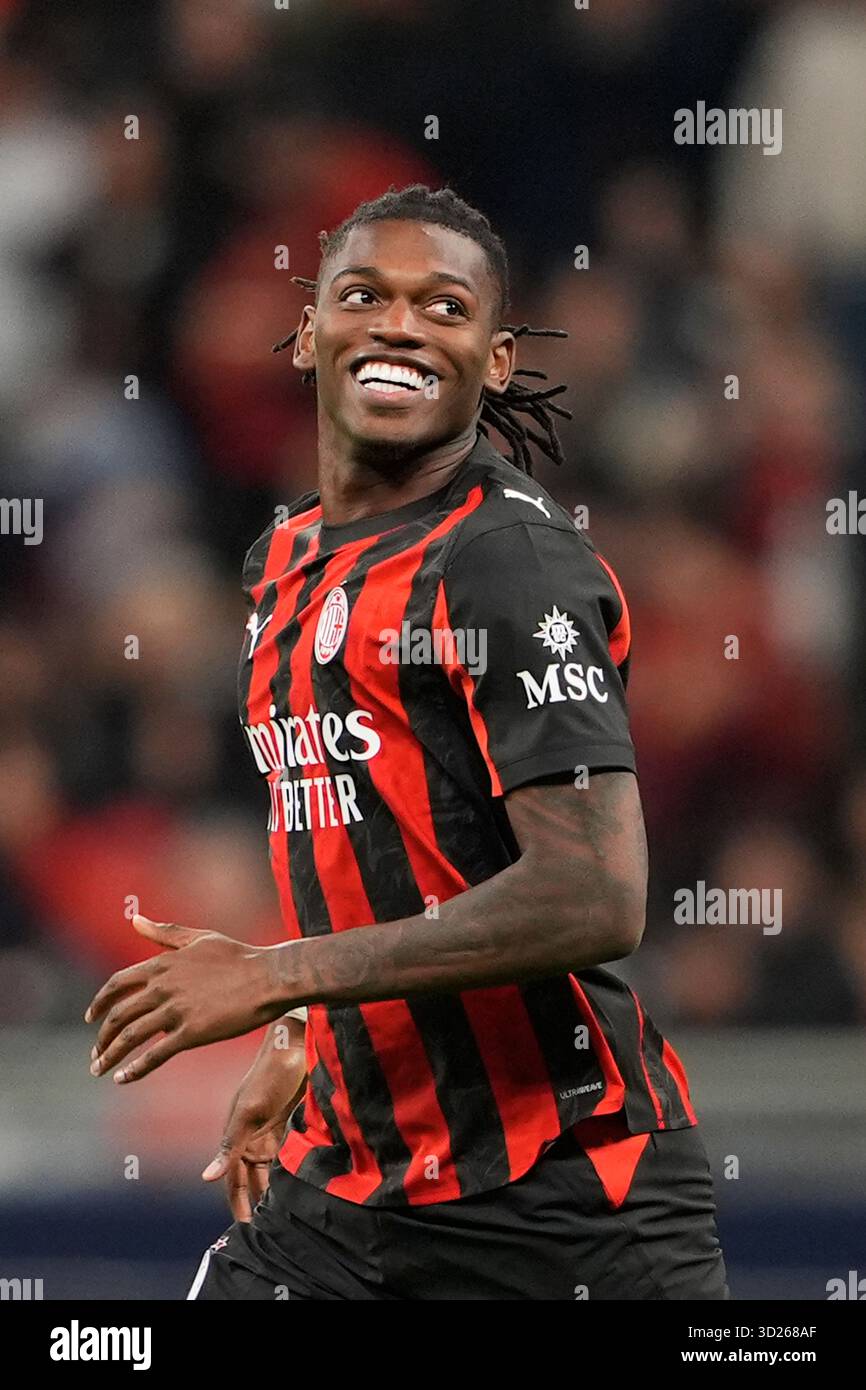 AC MilanÕs Rafael Leao during the Serie A soccer match between Milan ...