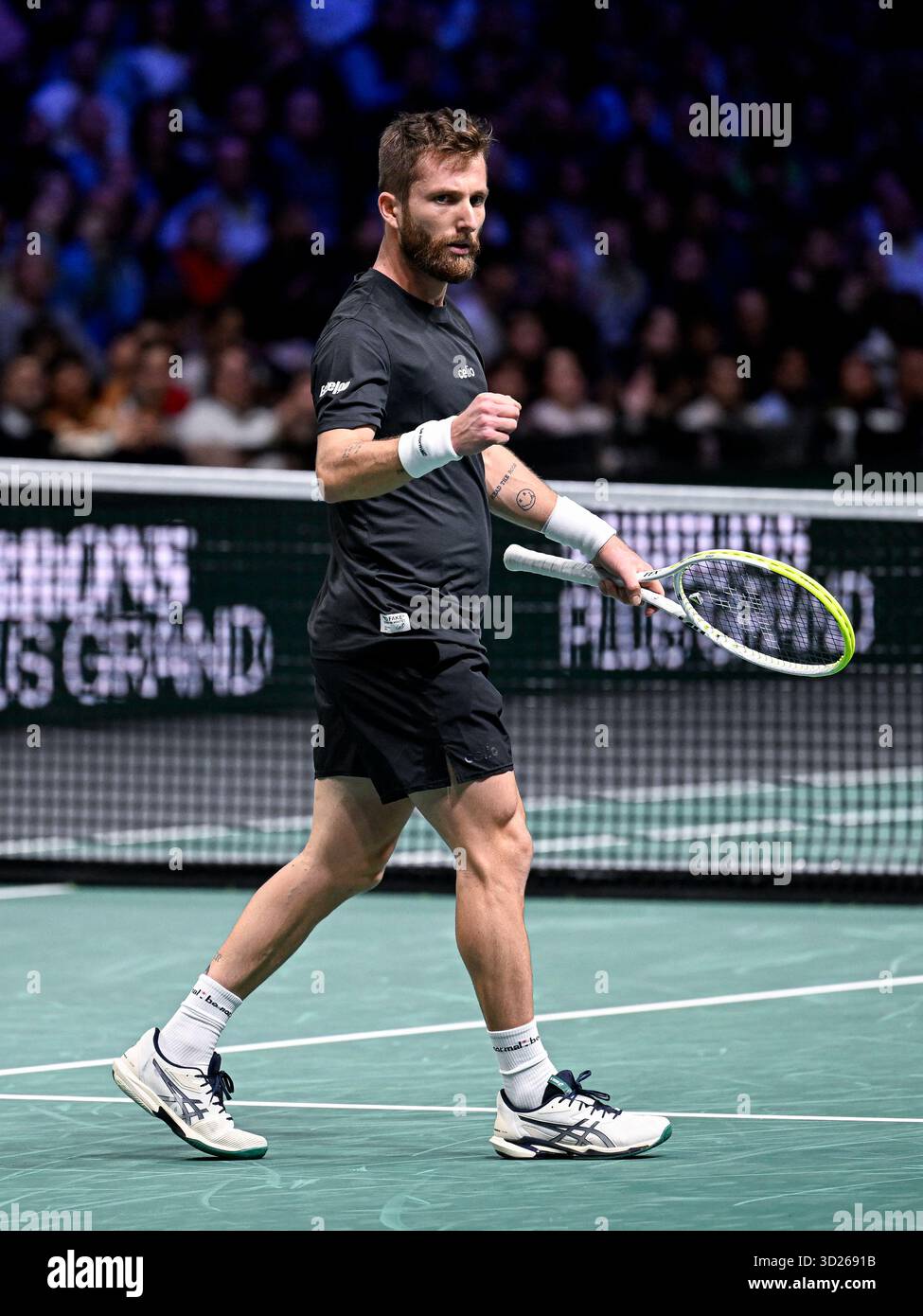 Corentin Moutet during the Rolex Paris Masters 1000 ATP tennis ...