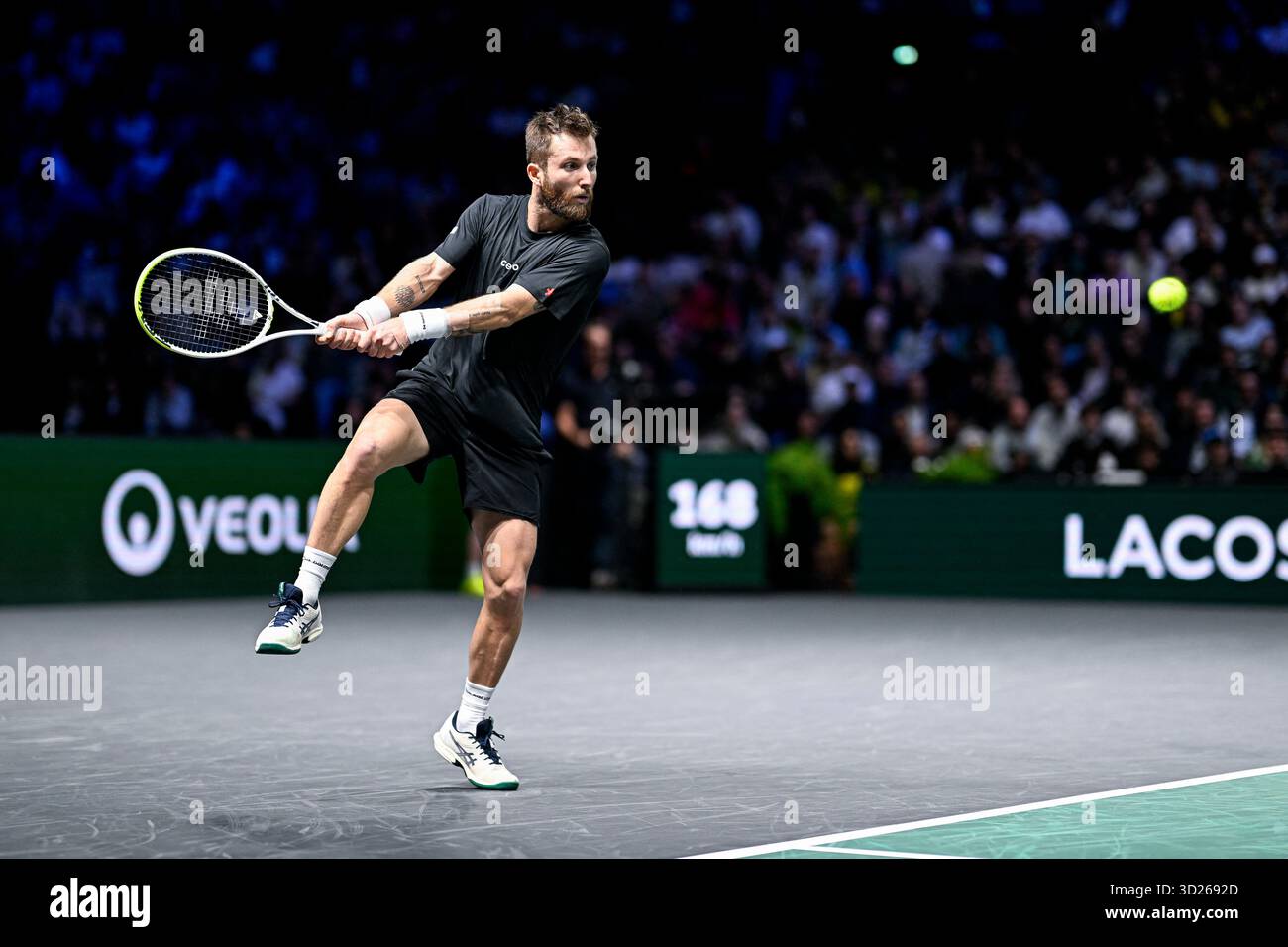 Corentin Moutet during the Rolex Paris Masters 1000 ATP tennis ...