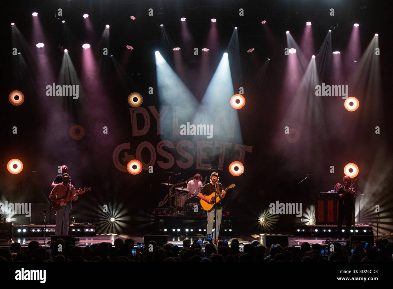 Dylan Gossett at The Sylvee on October 29, 2025, in Madison, Wisconsin ...