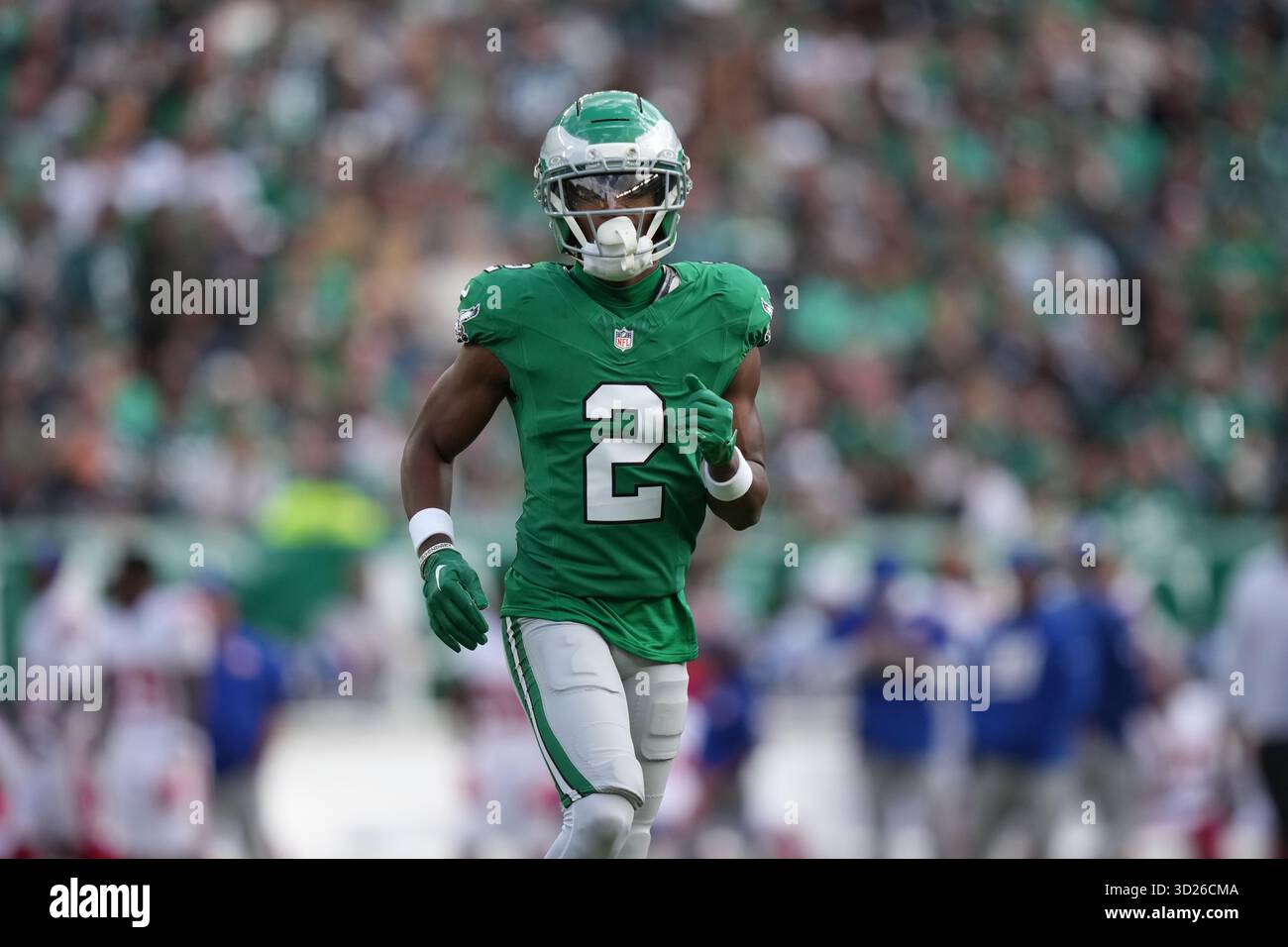 Philadelphia Eagles' Jahan Dotson plays during an NFL football game ...