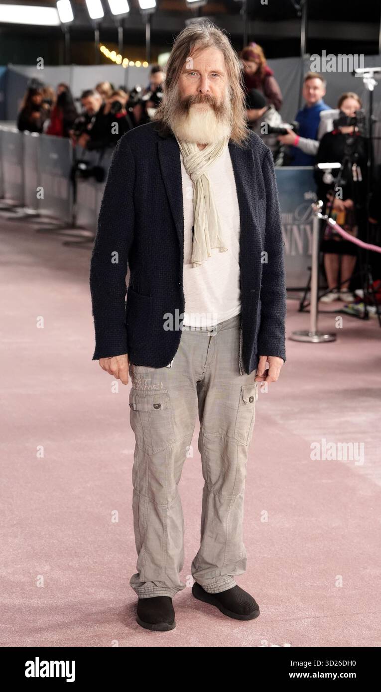 David Threlfall arriving for the premiere of The Death of Bunny Munro ...