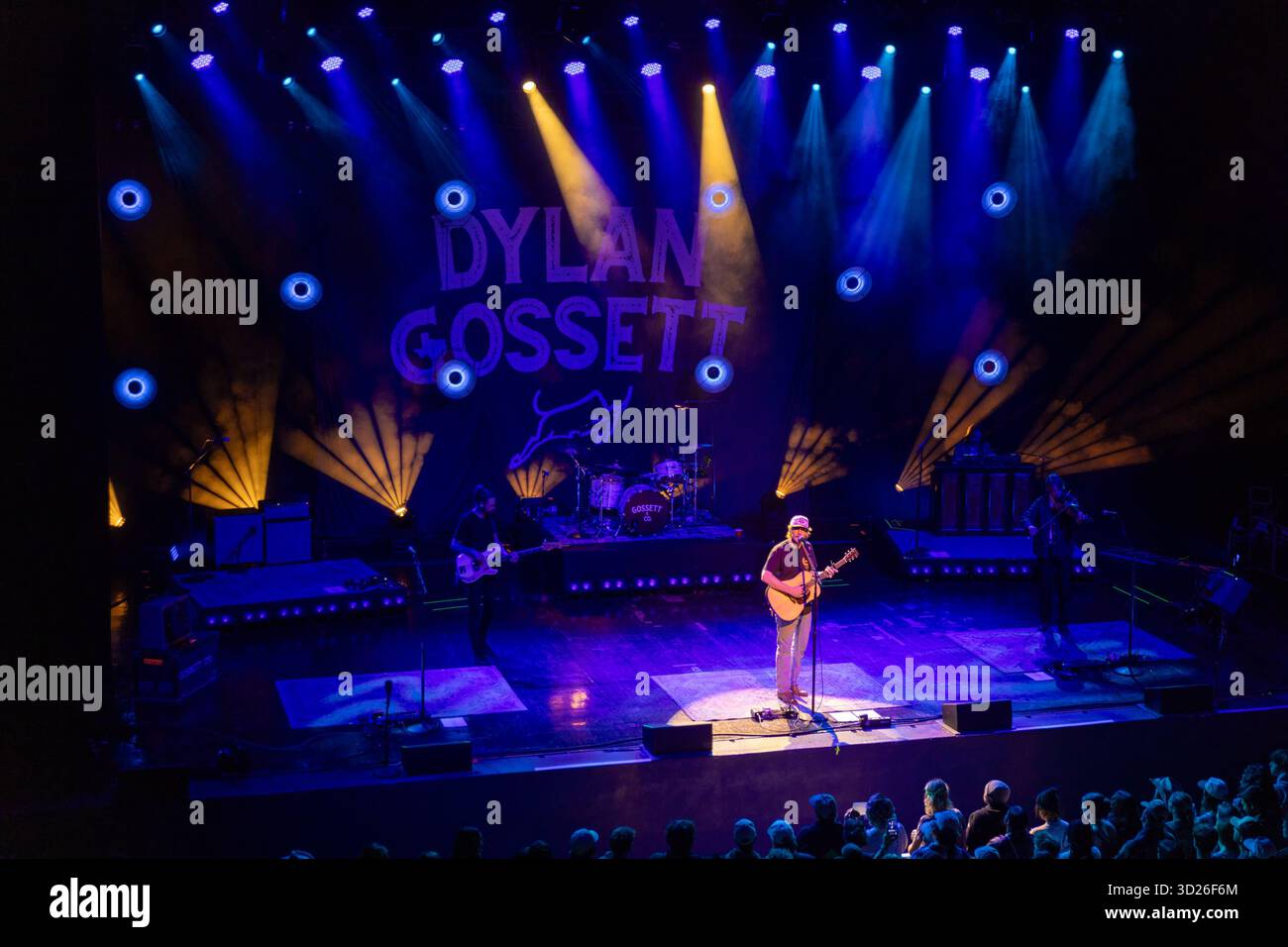 Dylan Gossett at The Sylvee on October 29, 2025, in Madison, Wisconsin ...