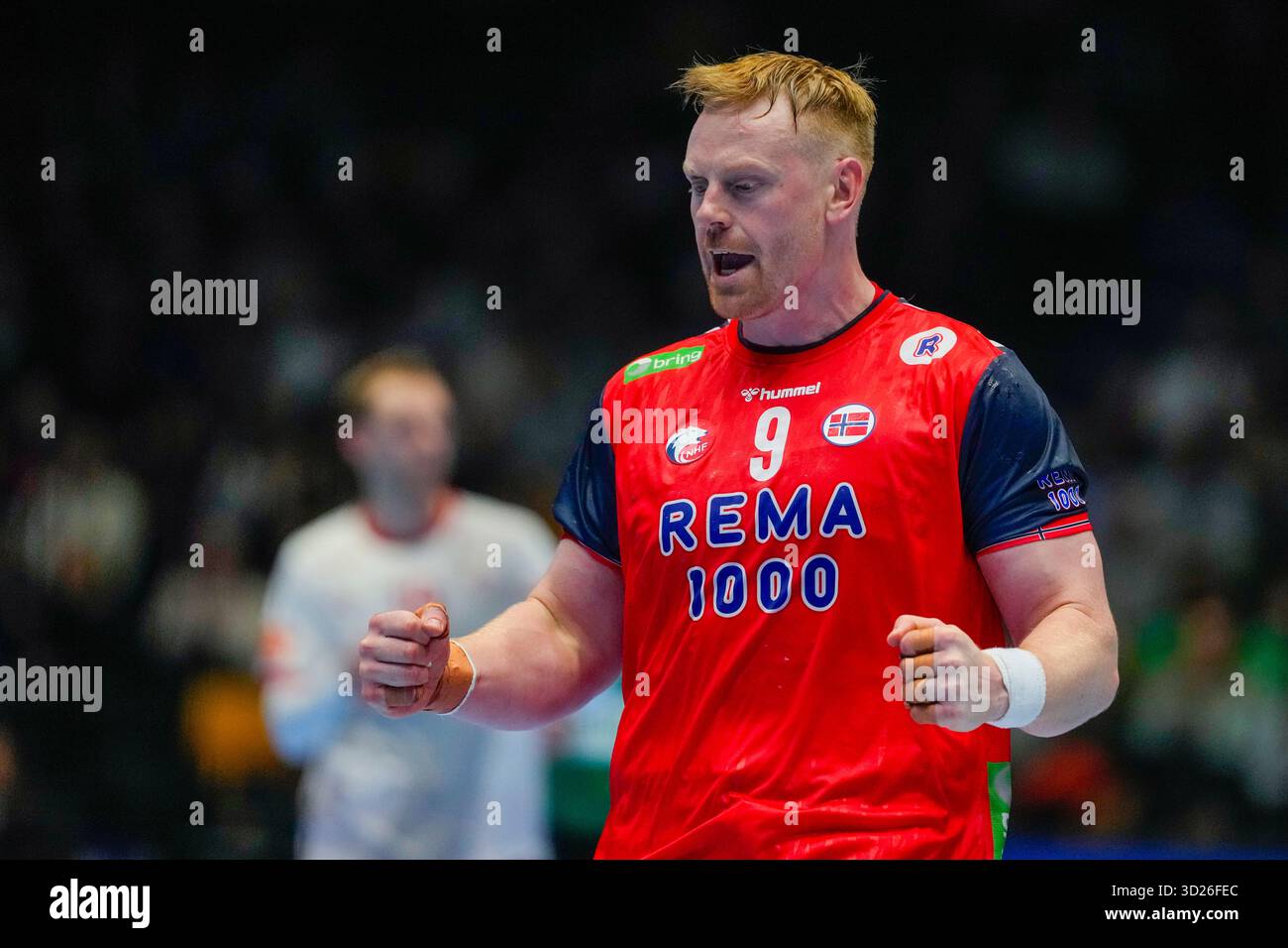 Trondheim 20251030. The Norwegian men's national handball team meets ...