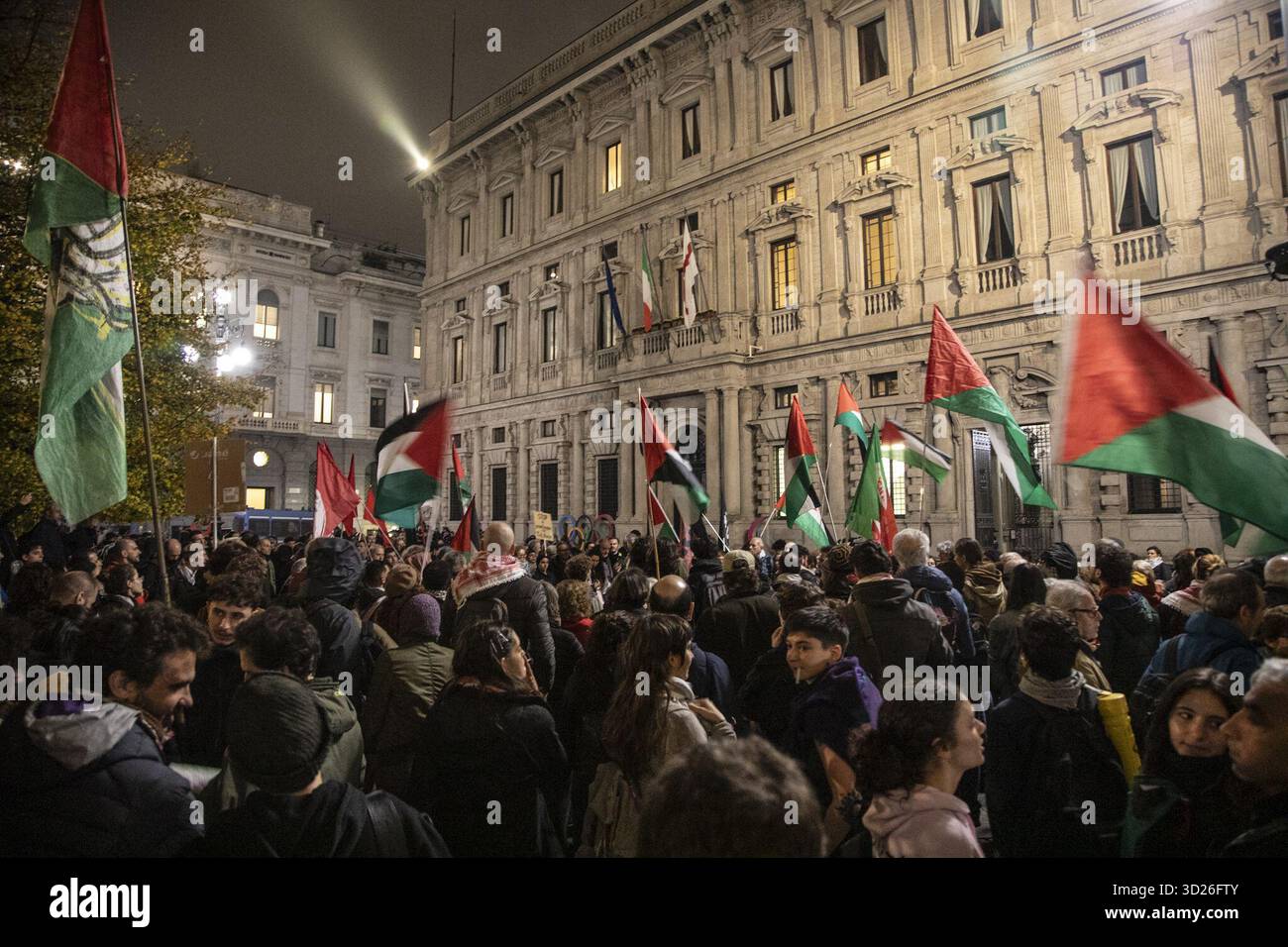 Milan, a protest march in support of Palestine will start from Piazza ...