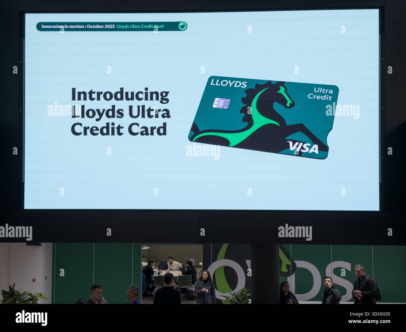 Lloyds ultra credit card hi-res stock photography and images - Alamy