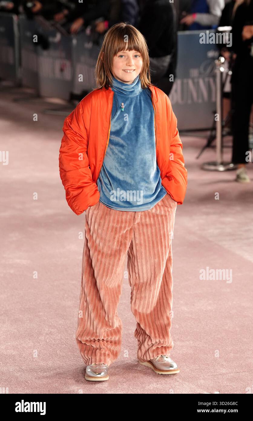 Rafael Mathe arriving for the premiere of The Death of Bunny Munro, at ...