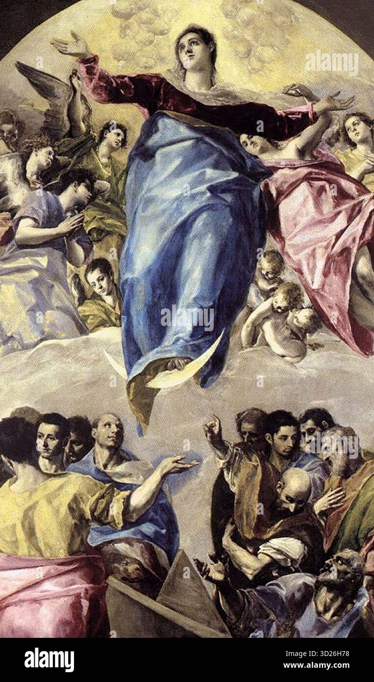 Assumption of the Virgin (1577) was El Greco’s first commission in ...