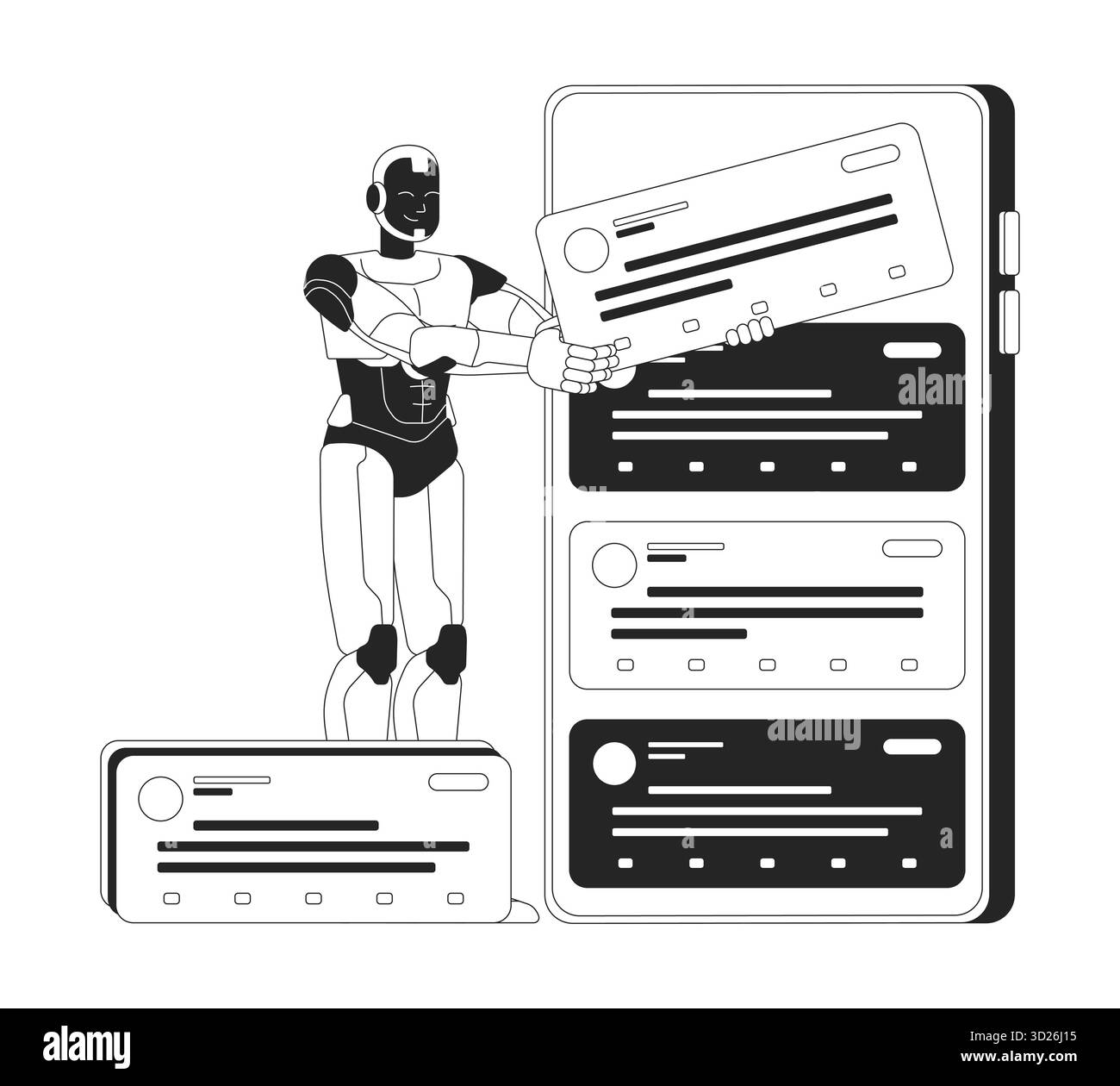 Sorting algorithm image Stock Vector Images - Alamy