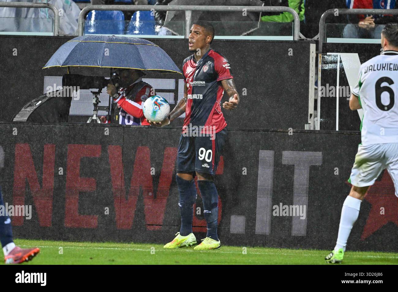 Michael Folorunsho of Cagliari Calcio during Cagliari Calcio vs US ...