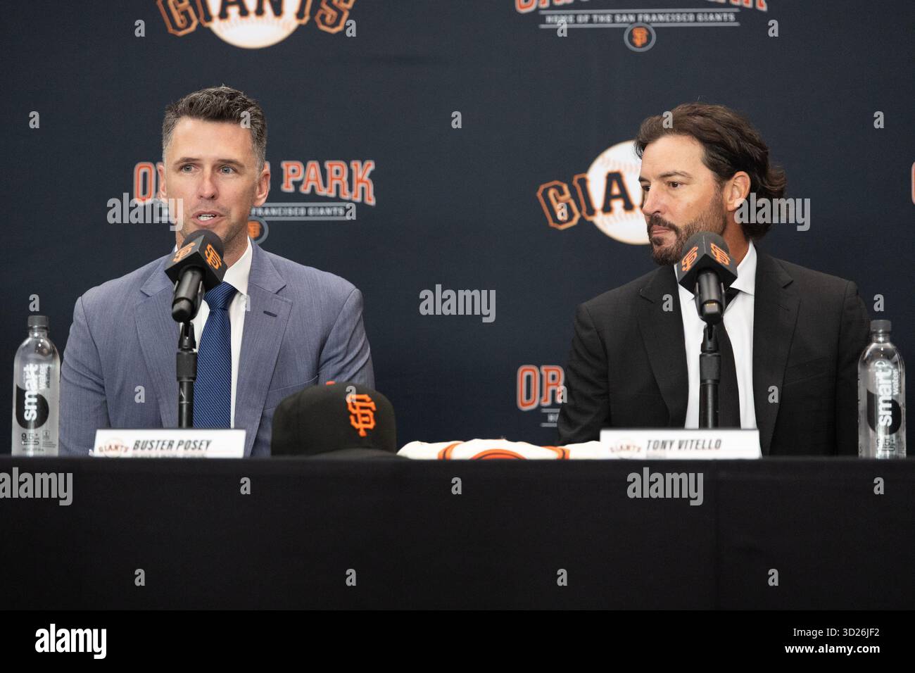 San Francisco Giants President of Baseball Operations Buster Posey ...