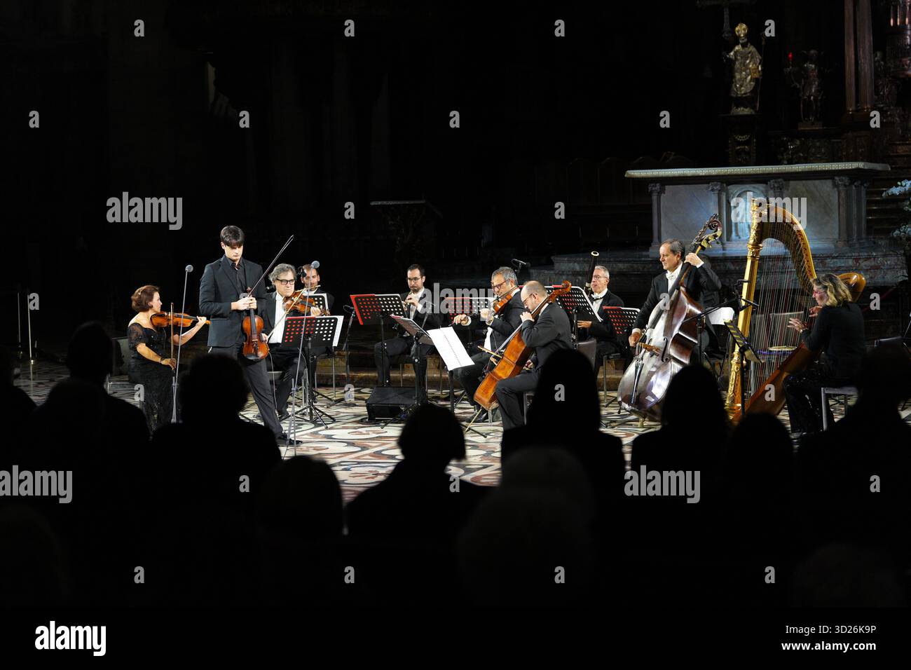 Milan, Milan Cathedral, concert by the chamber musicians of La Scala ...