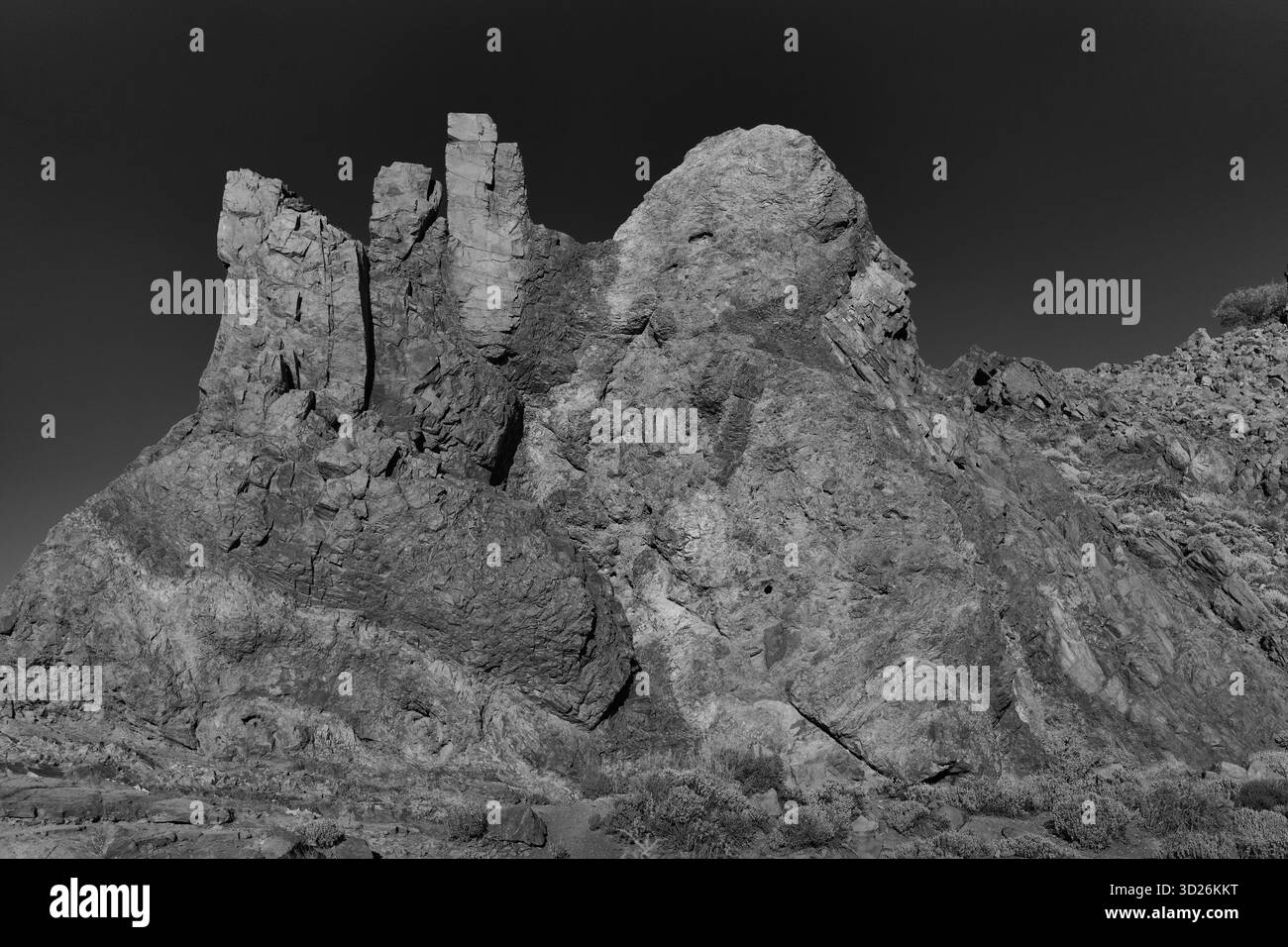 Cliff base Black and White Stock Photos & Images - Alamy
