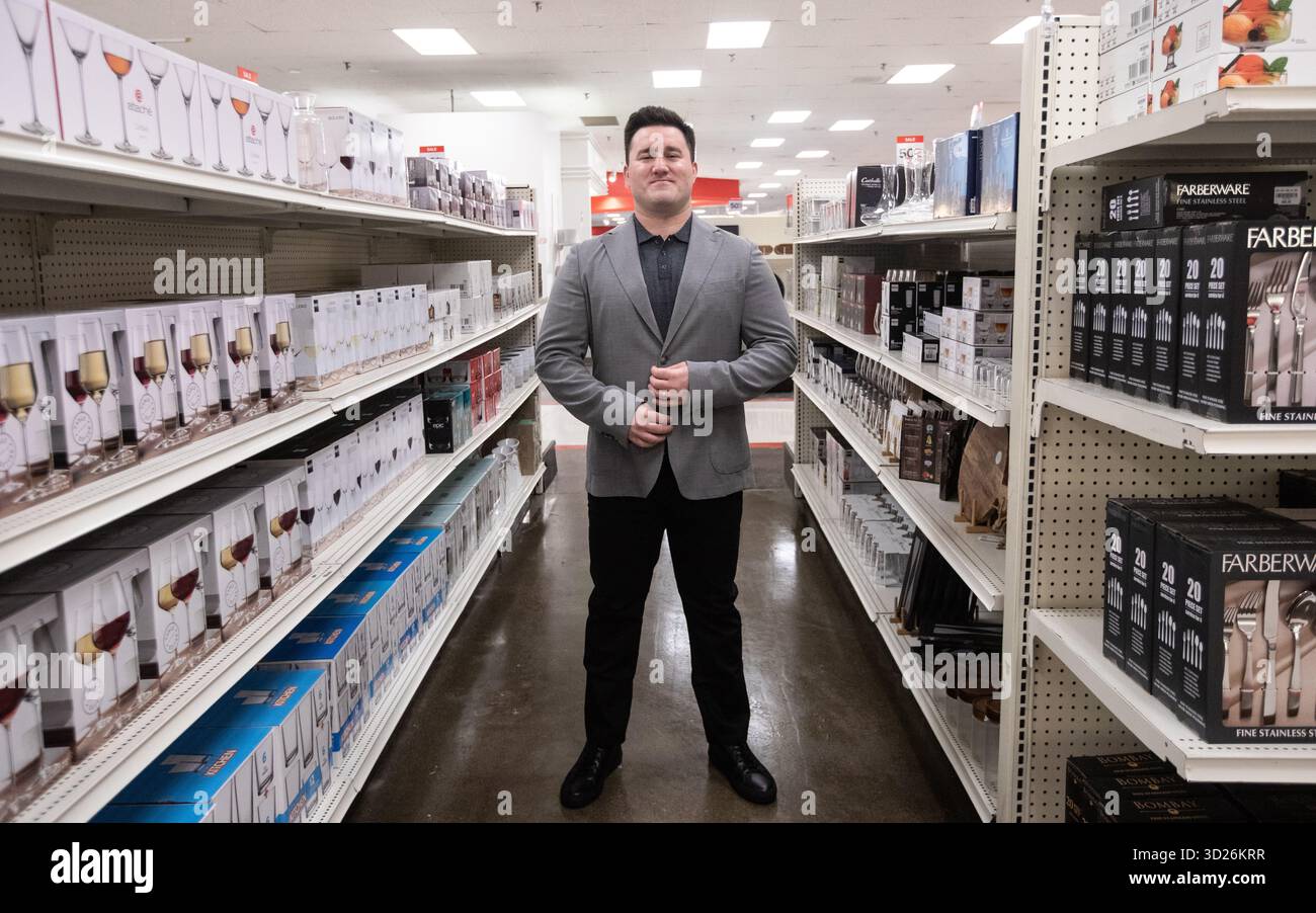 Joey Benitah pictured at the opening of the new Zellers in Edmonton on ...