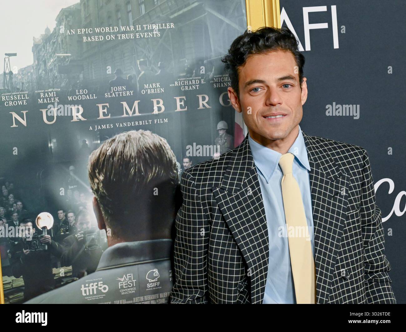 October 24, 2025, Hollywood, California, USA: American actor RAMI MALEK ...