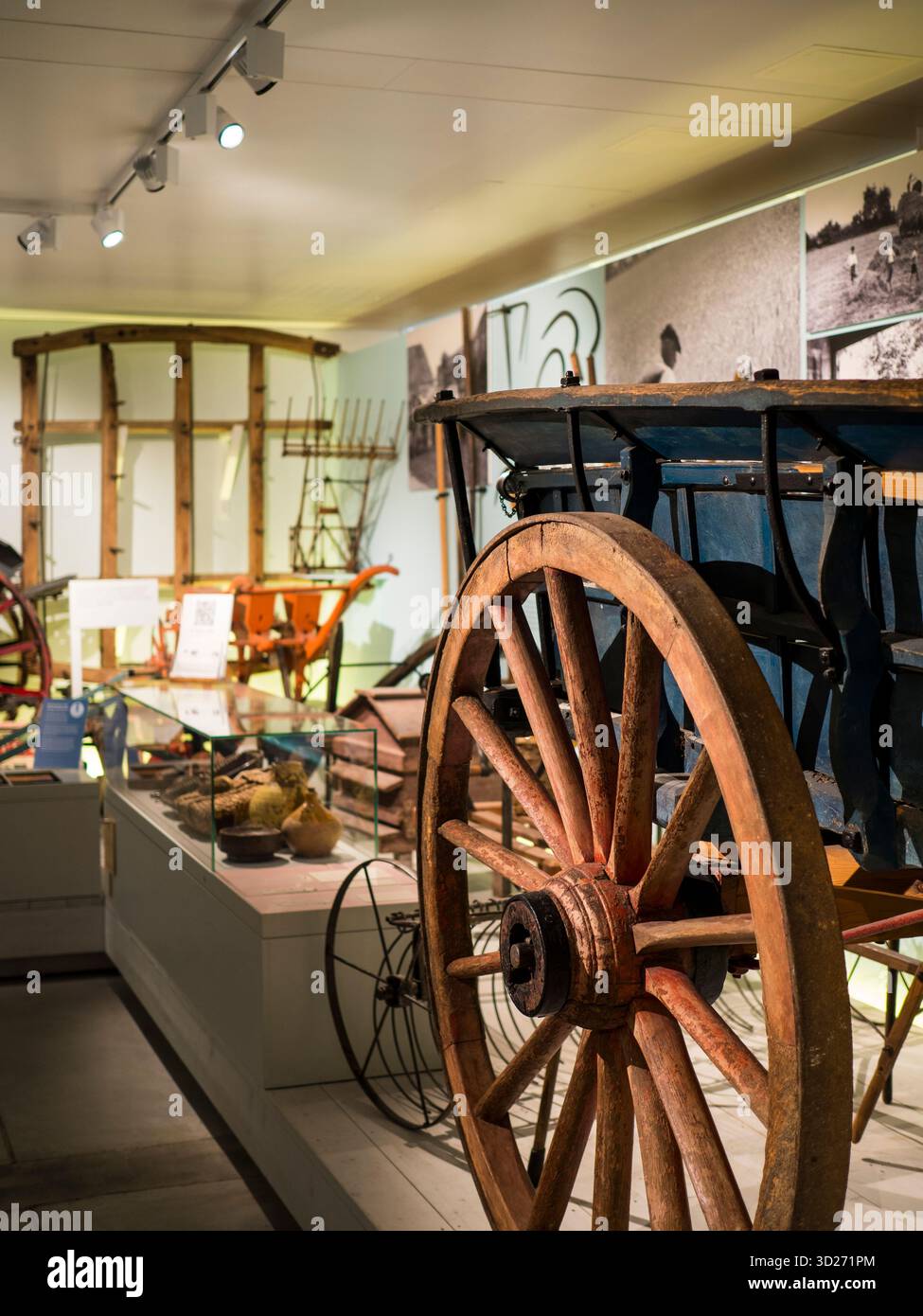 Farming Wagon at the Museum of Rural life, University of Reading ...