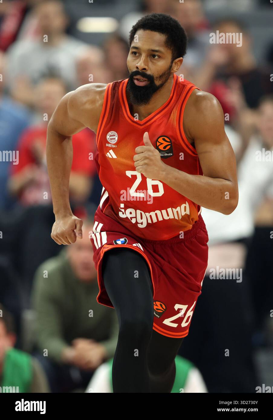 Spencer Dinwiddie, #26 of FC Bayern Munich FC Bayern MŸnchen Virtus Bologna Basketball ...
