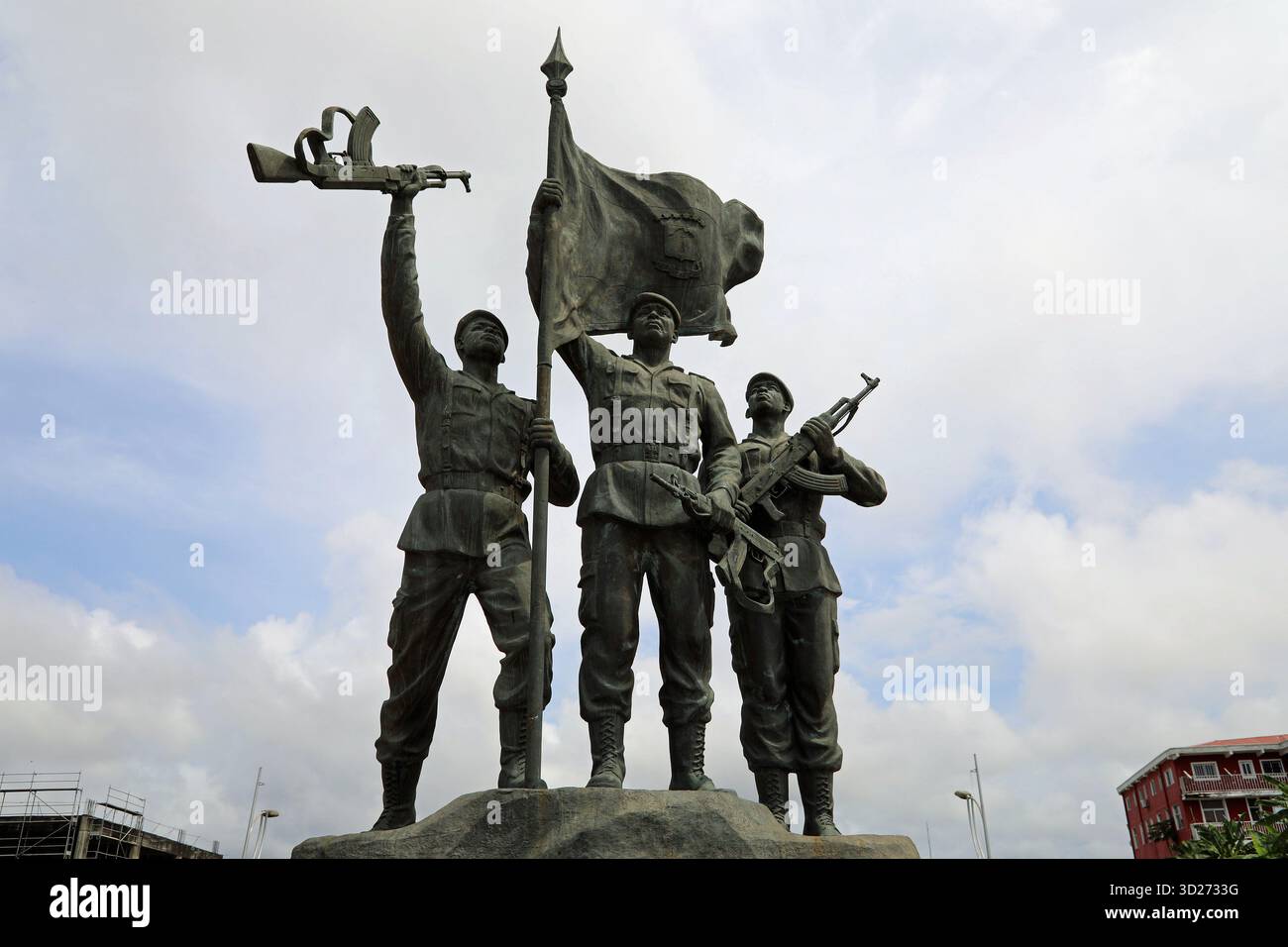 Monument to the Glorious Heroes of the 1979 coup in Equatorial Guinea ...