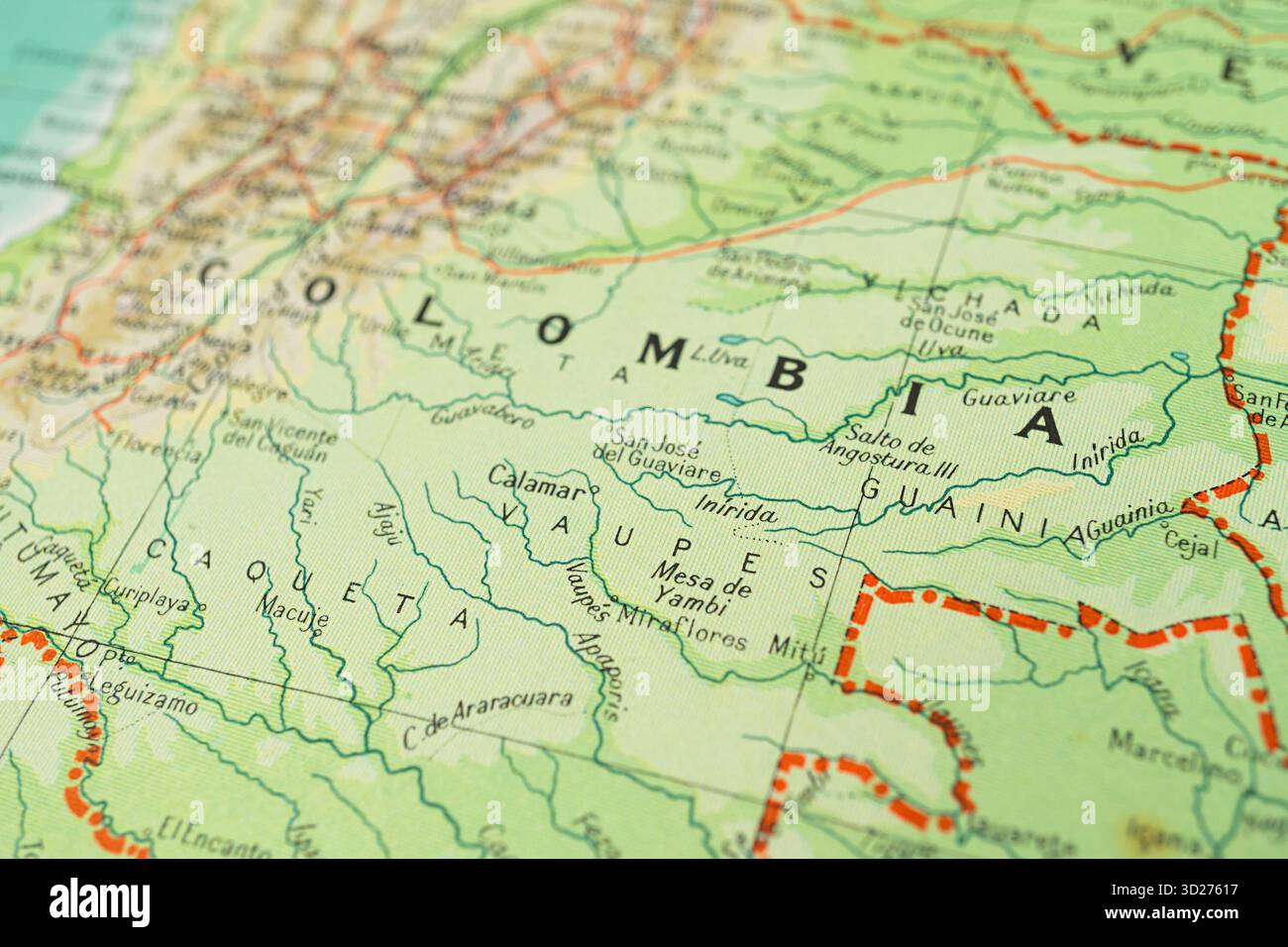 Caribbean countries political map hi-res stock photography and images ...