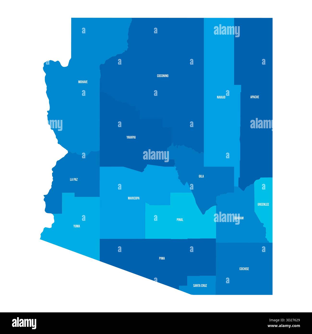 Flagstaff arizona map Stock Vector Images - Alamy