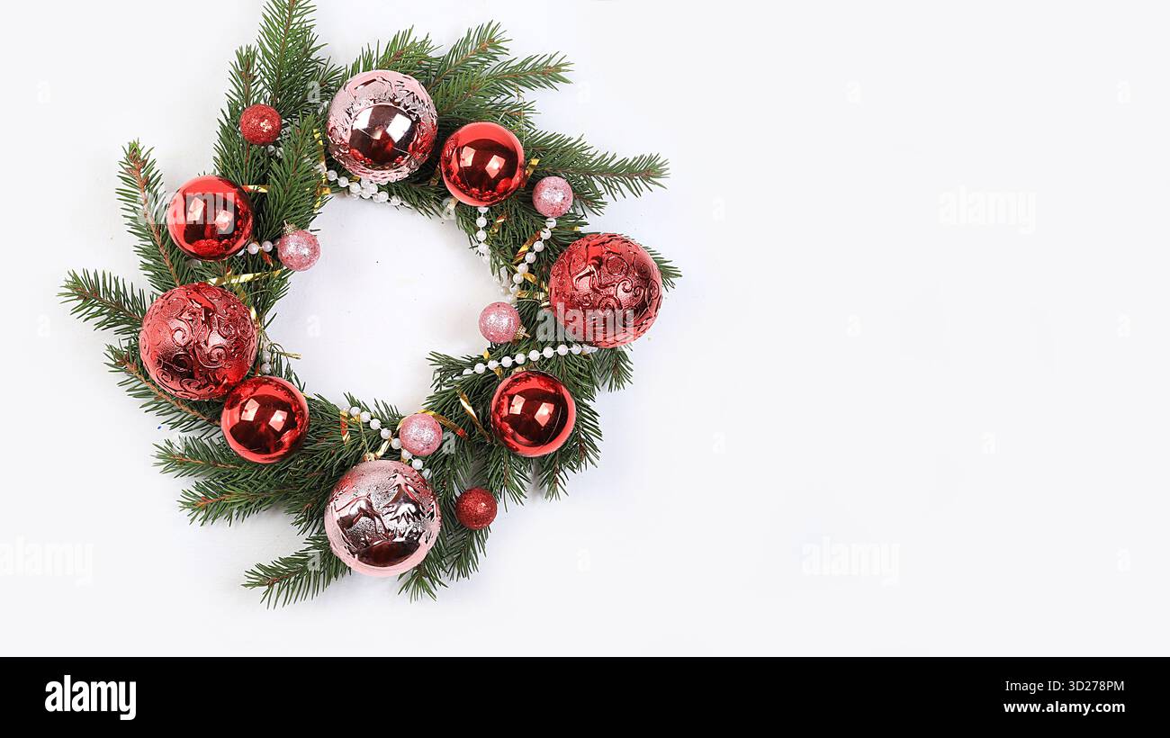 Holiday composition text xmas Cut Out Stock Images & Pictures - Alamy