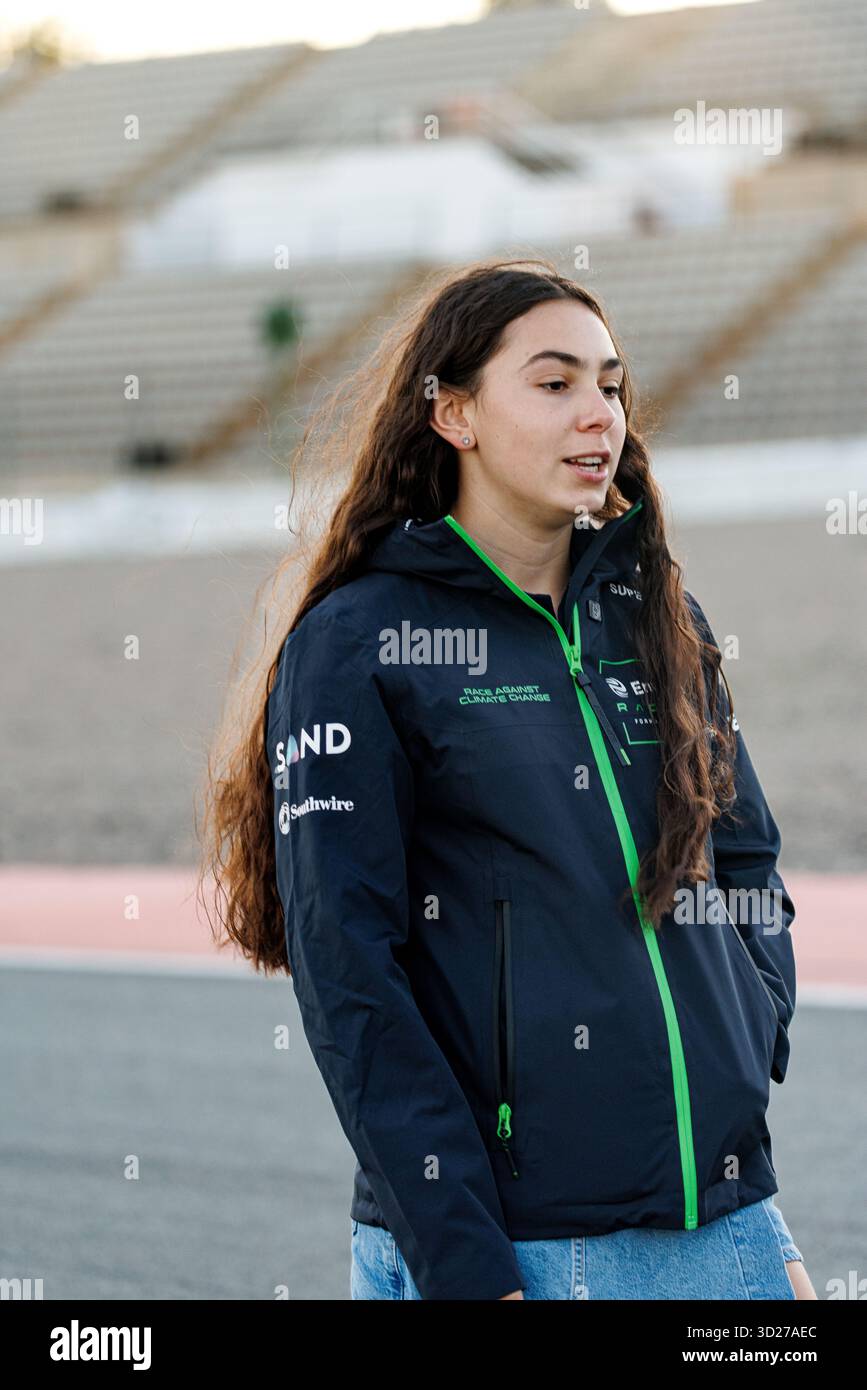 Valencia, Spain. 30th Oct 2025. Ella Lloyd of Envision Racing ...