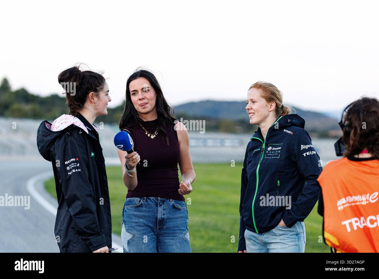 Valencia, Spain. 30th Oct 2025. Abbi Pulling of Nissan Formula E Team ...