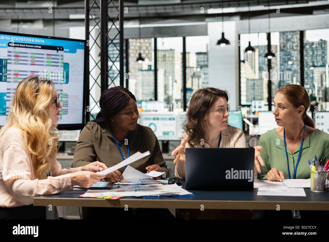 Ambitious goals oriented staff hi-res stock photography and images - Alamy
