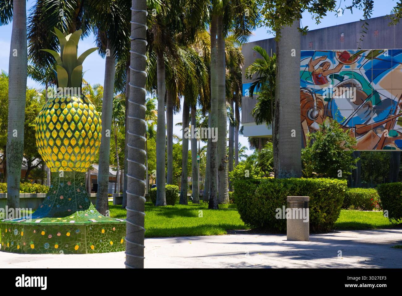 Delray Beach Courthouse Park in Palm Beach County Stock Photo - Alamy