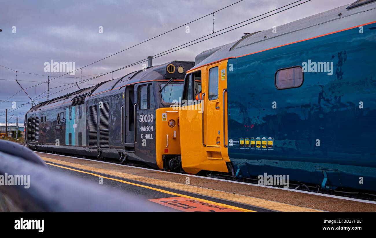 Railtour featuring Class 50 and Class 37 diesel locomotives - The Brick ...