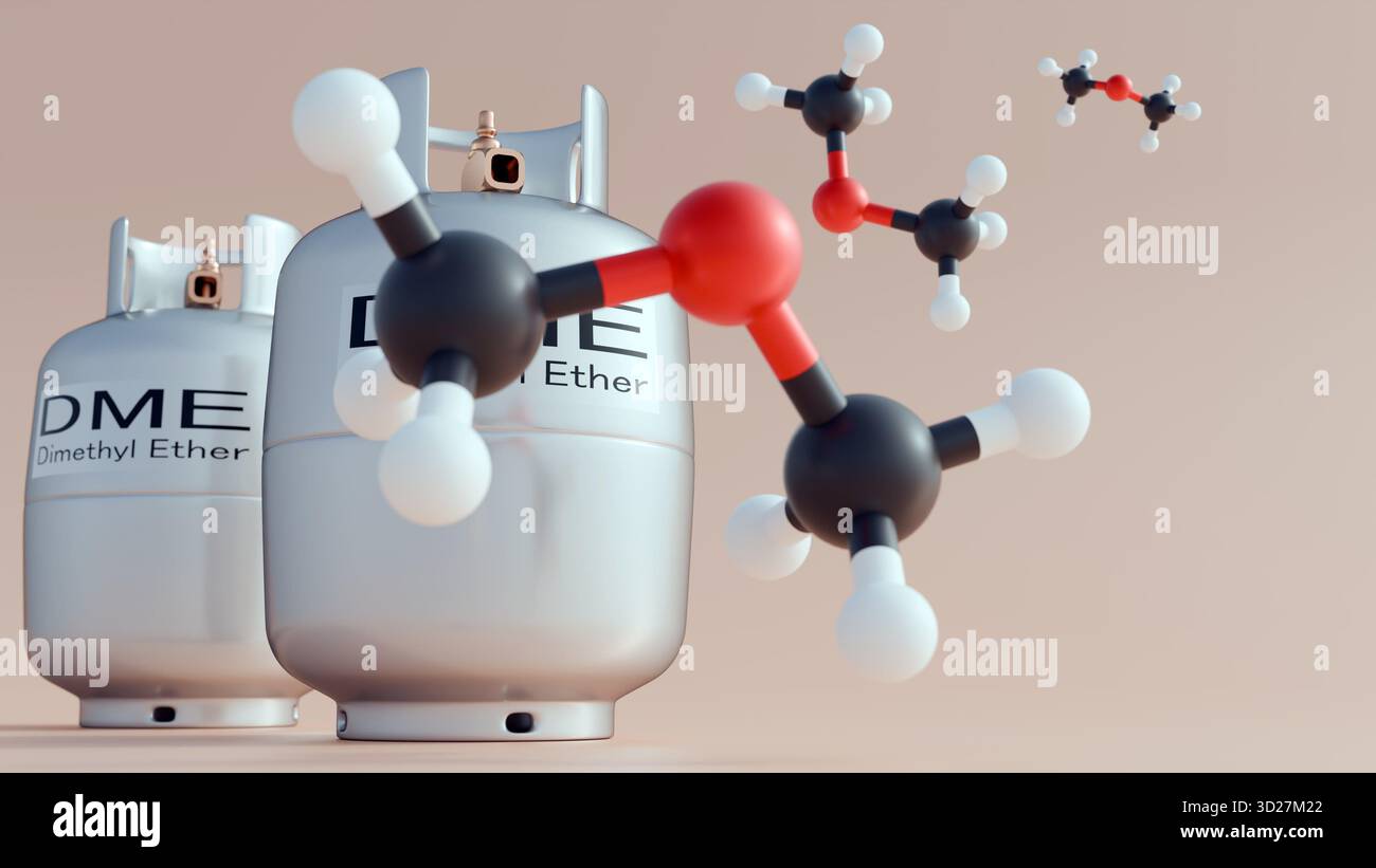 Dimethyl ether molecule hi-res stock photography and images - Alamy