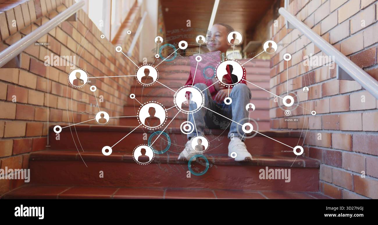 Interconnected stairs hi-res stock photography and images - Alamy