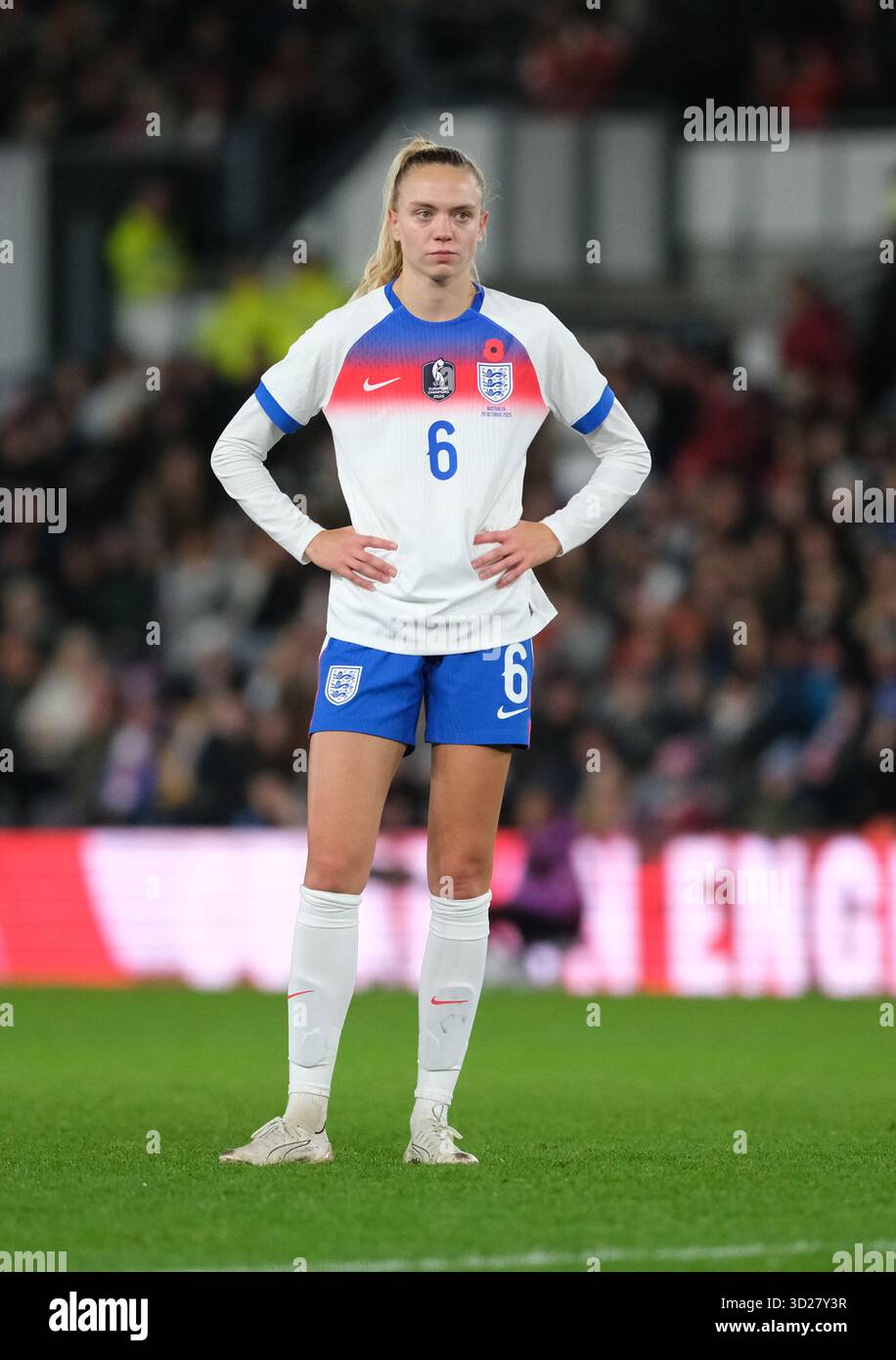 Esme Morgan of England seen during the Women’s International friendly ...