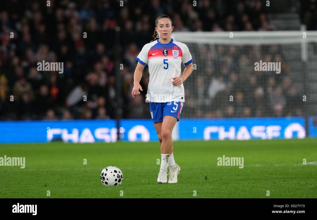 Maya Le Tissier of England seen in action during the Women’s ...