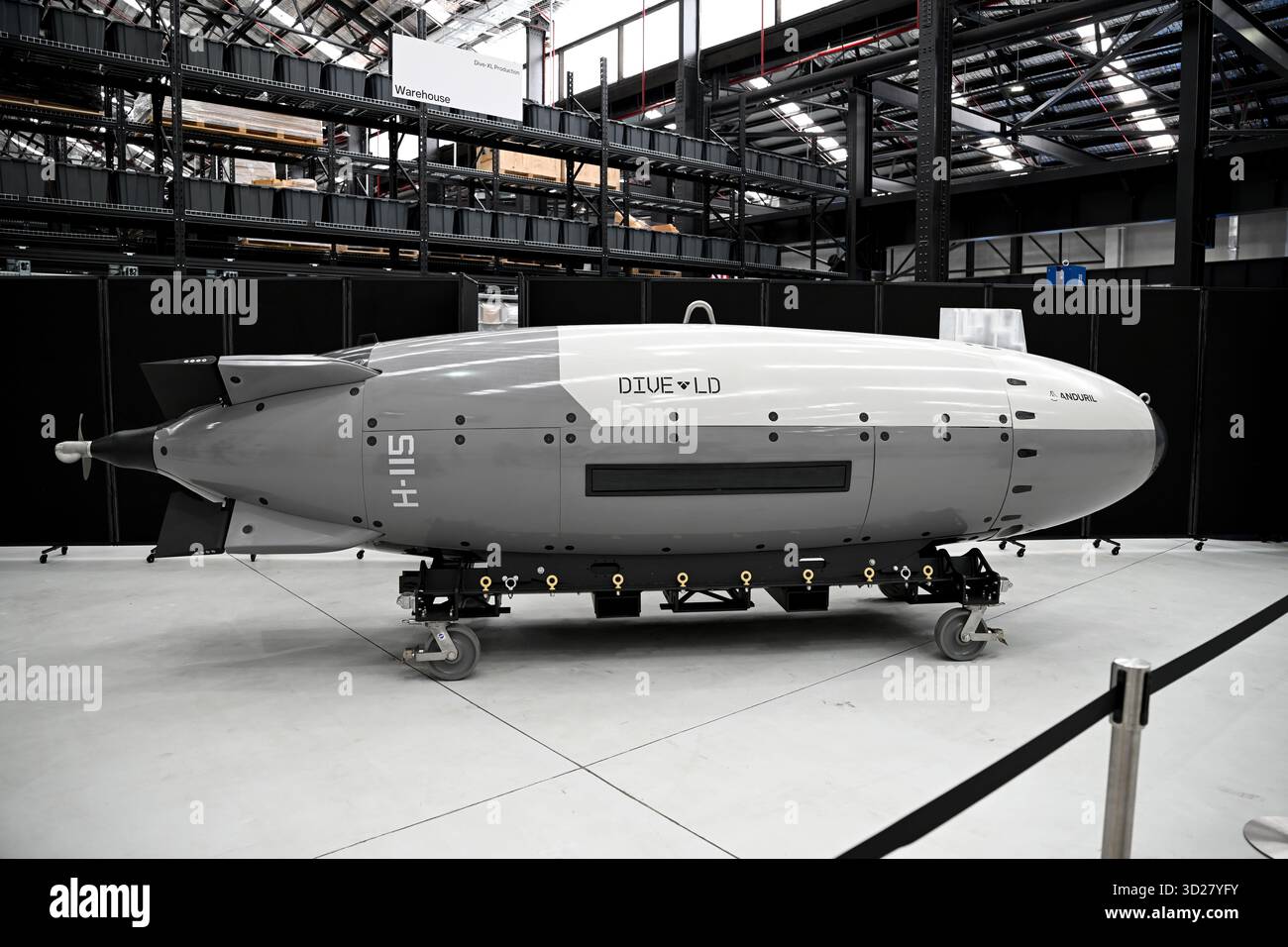 Various autonomous and AI-powered defence systems are seen during the ...