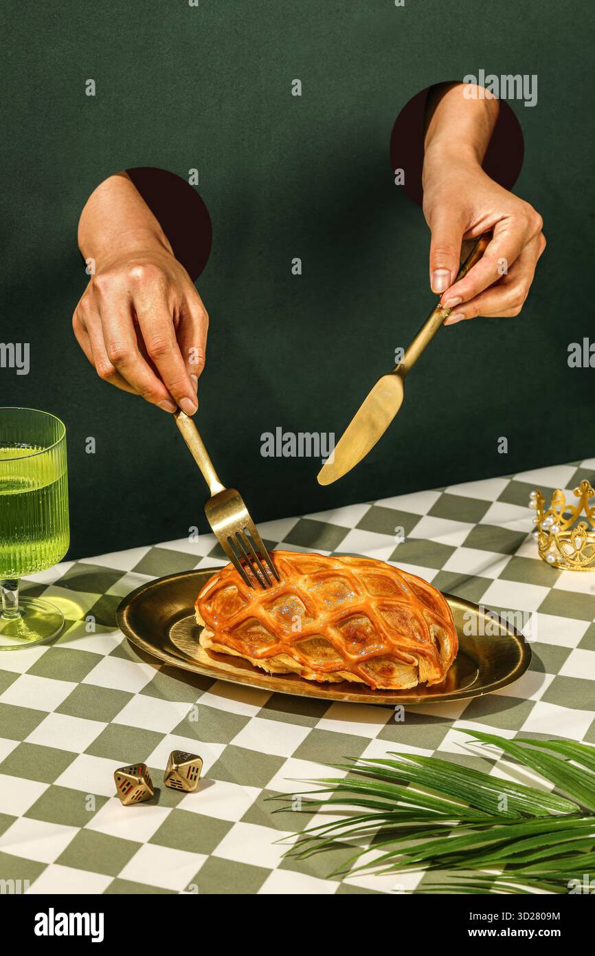 Chess inspired food hi-res stock photography and images - Alamy