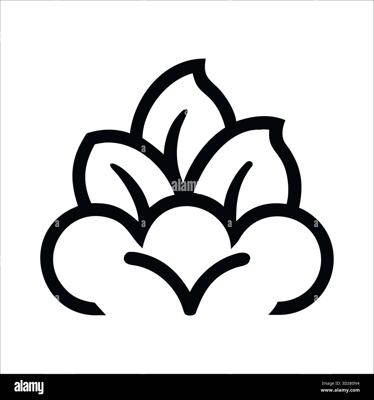 Lush petal clipart Stock Vector Images - Alamy