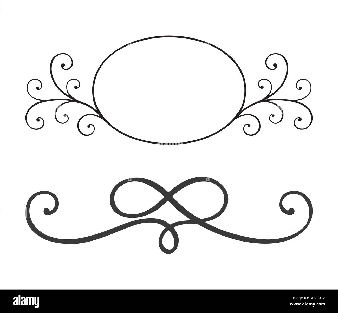 Infinity ornament Stock Vector Images - Alamy