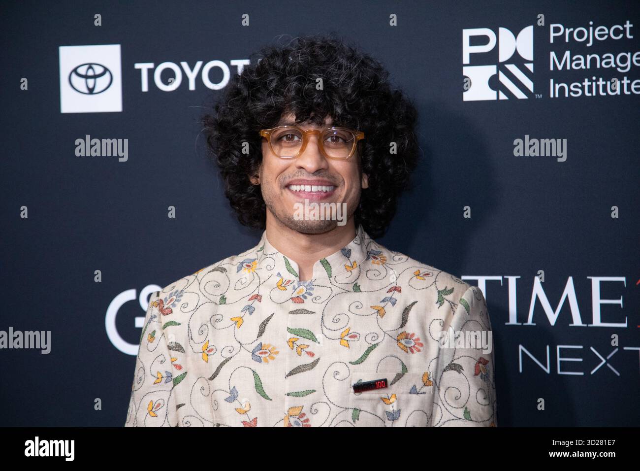 Neil Vora arrives on the red carpet for the 2025 TIME100 Next at ...