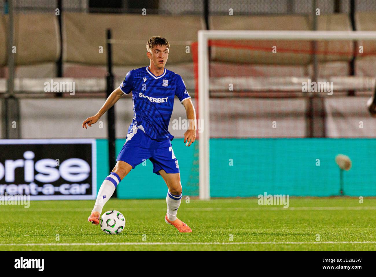 Wojciech Monka seen during UEFA Conference League league phase game ...